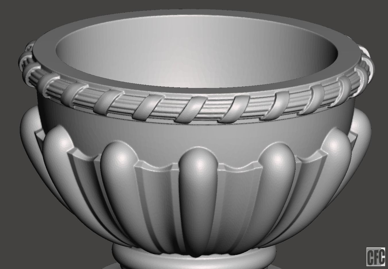 Decorative vase - 3d model for CNC - DecorativeVase004 3D model 3D ...