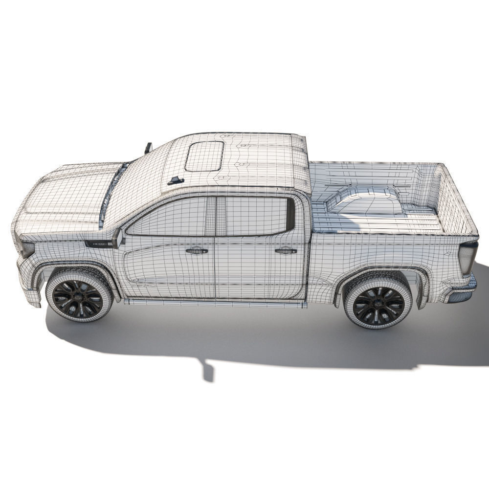 2019 GMC Sierra 1500 3D model | CGTrader