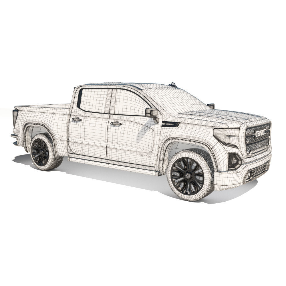 2019 GMC Sierra 1500 3D model | CGTrader