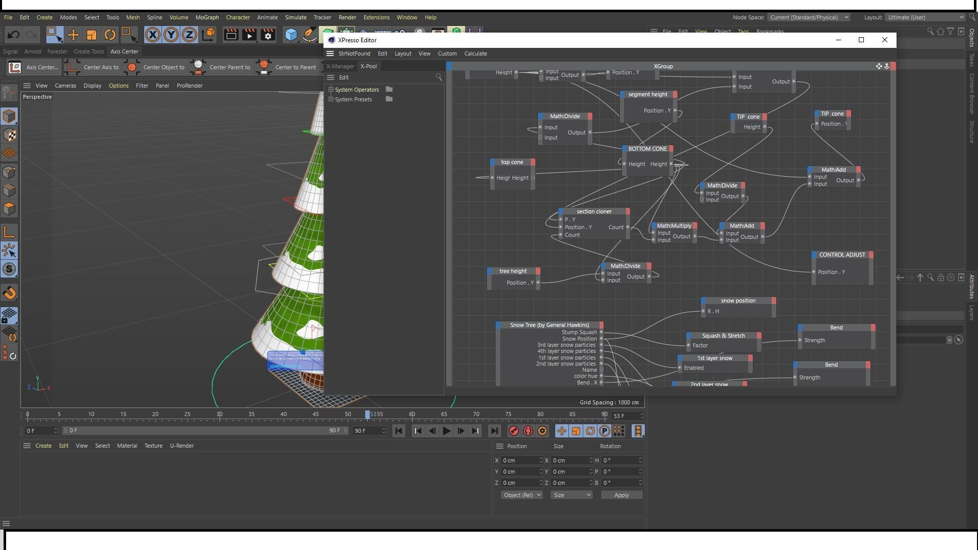 3D model Tree Rig Cinema 4d VR / AR / low-poly | CGTrader