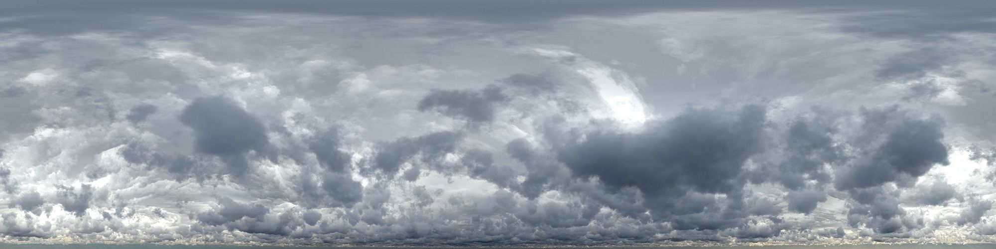 Skydome HDR - Overcast Cloudy Afternoon - 4 Texture | CGTrader