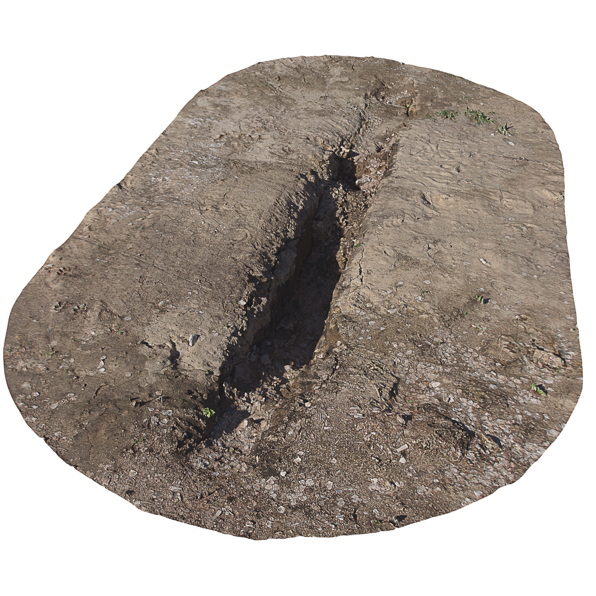 Ultra realistic Trench 3D model | CGTrader