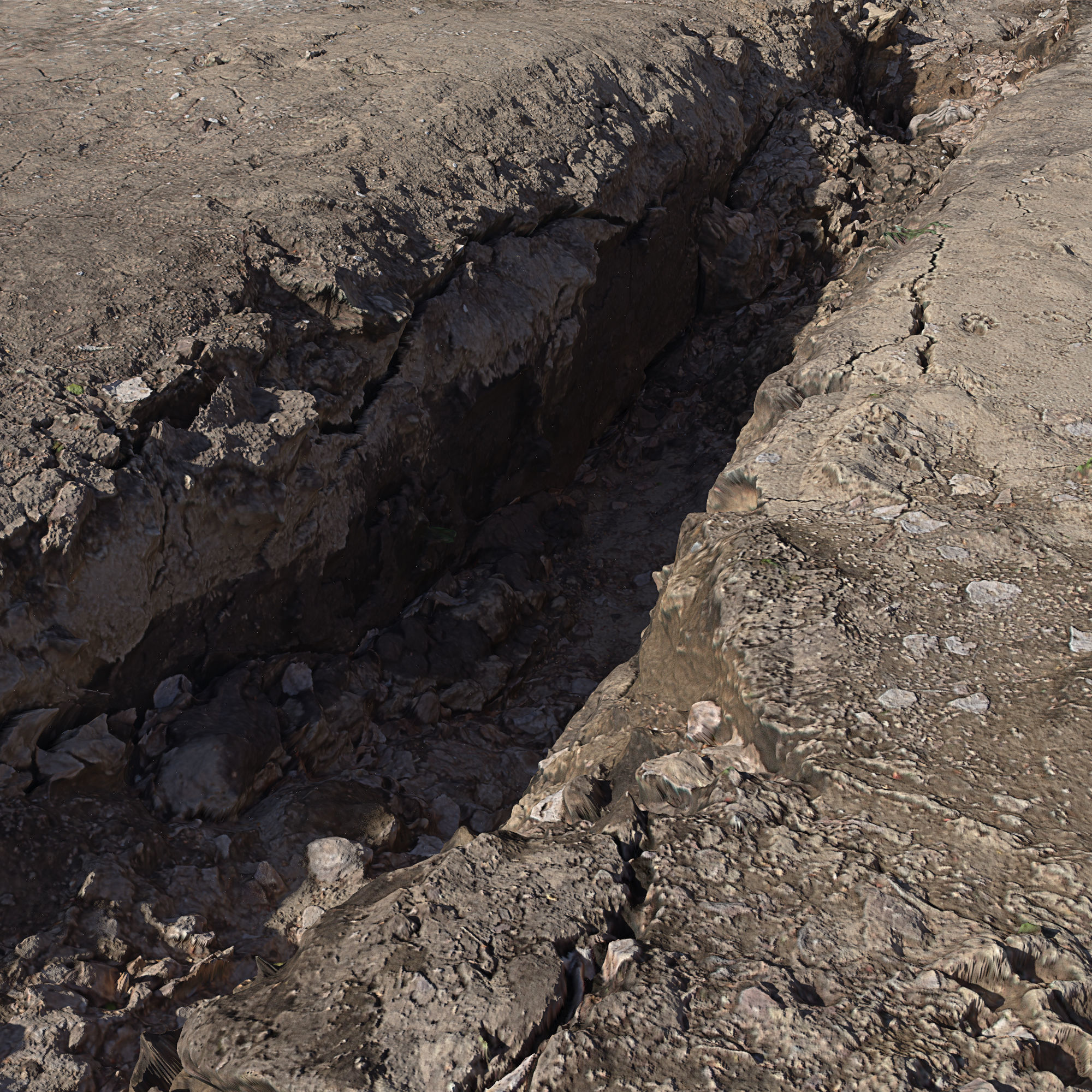 Ultra realistic Trench 3D model | CGTrader