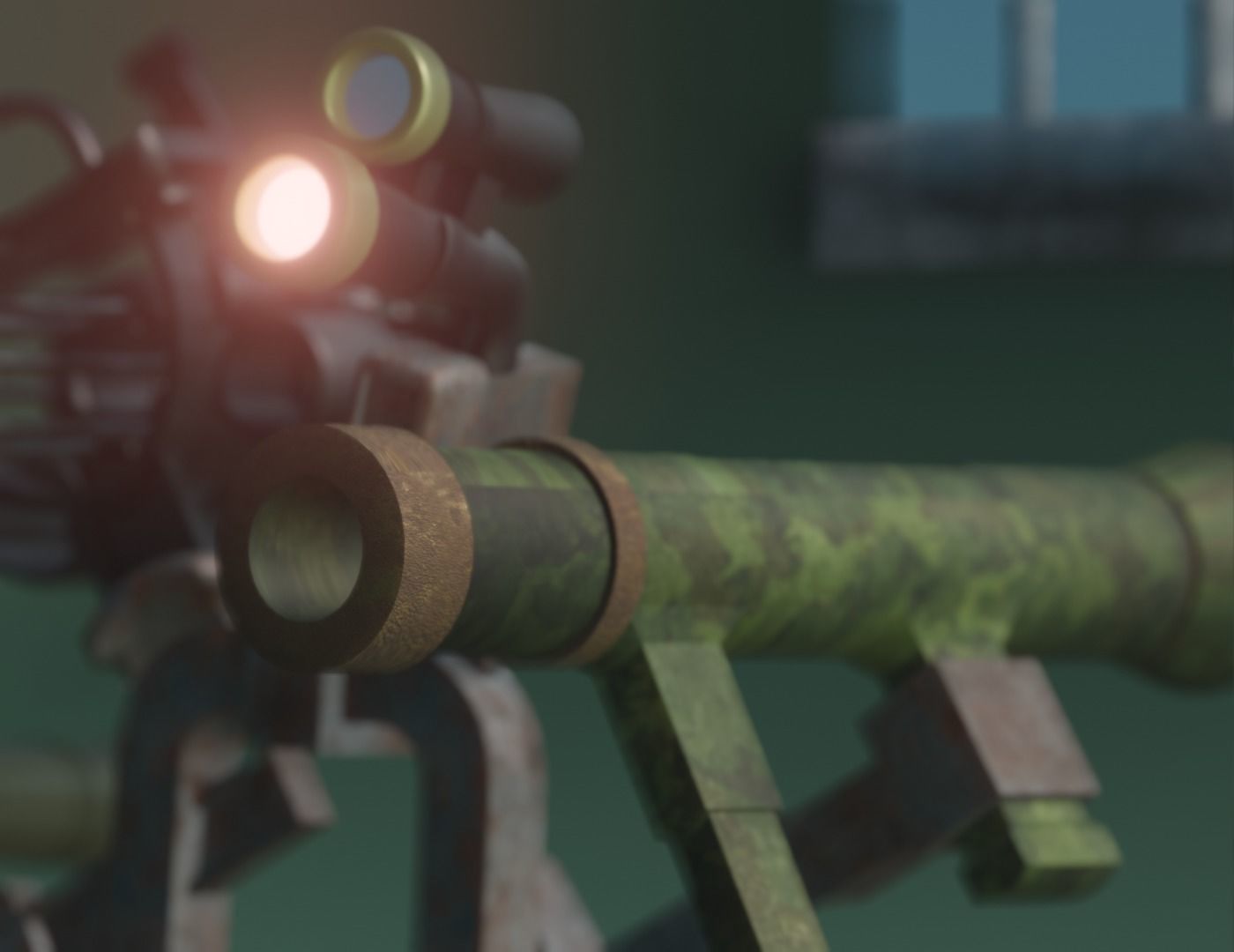 CG Guns with rig and textures 3D model animated rigged | CGTrader