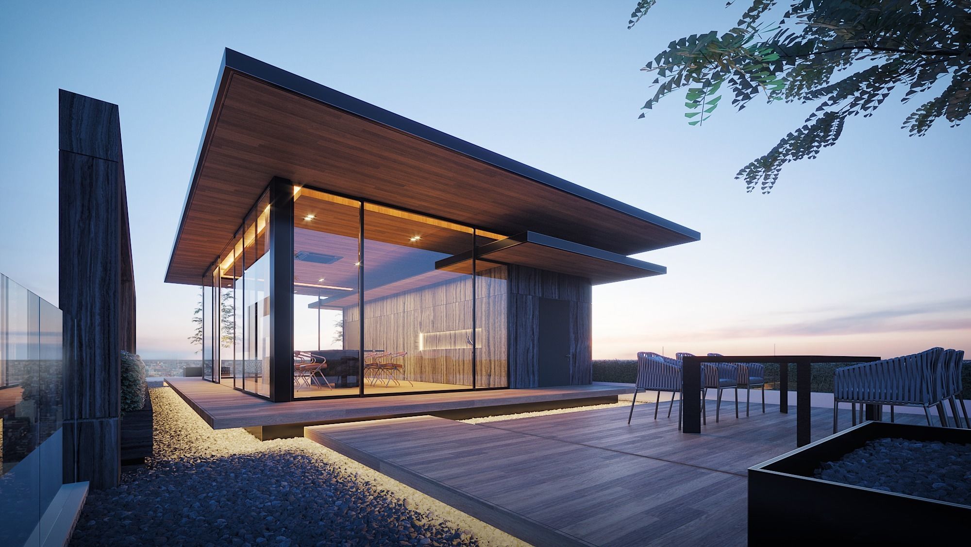 Rooftop House Design 3D model 3D printable | CGTrader