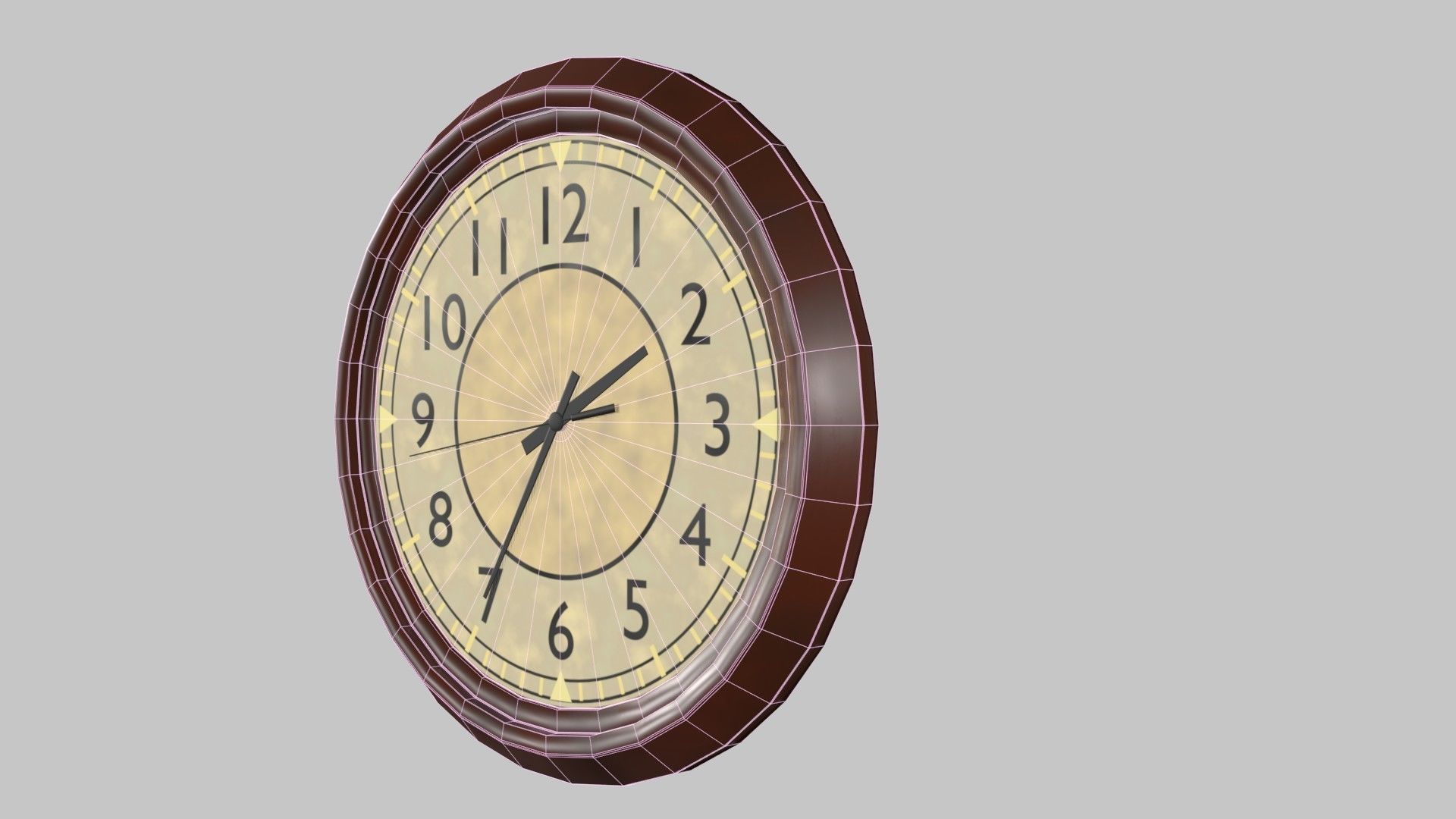 3D model Clock VR / AR / low-poly | CGTrader