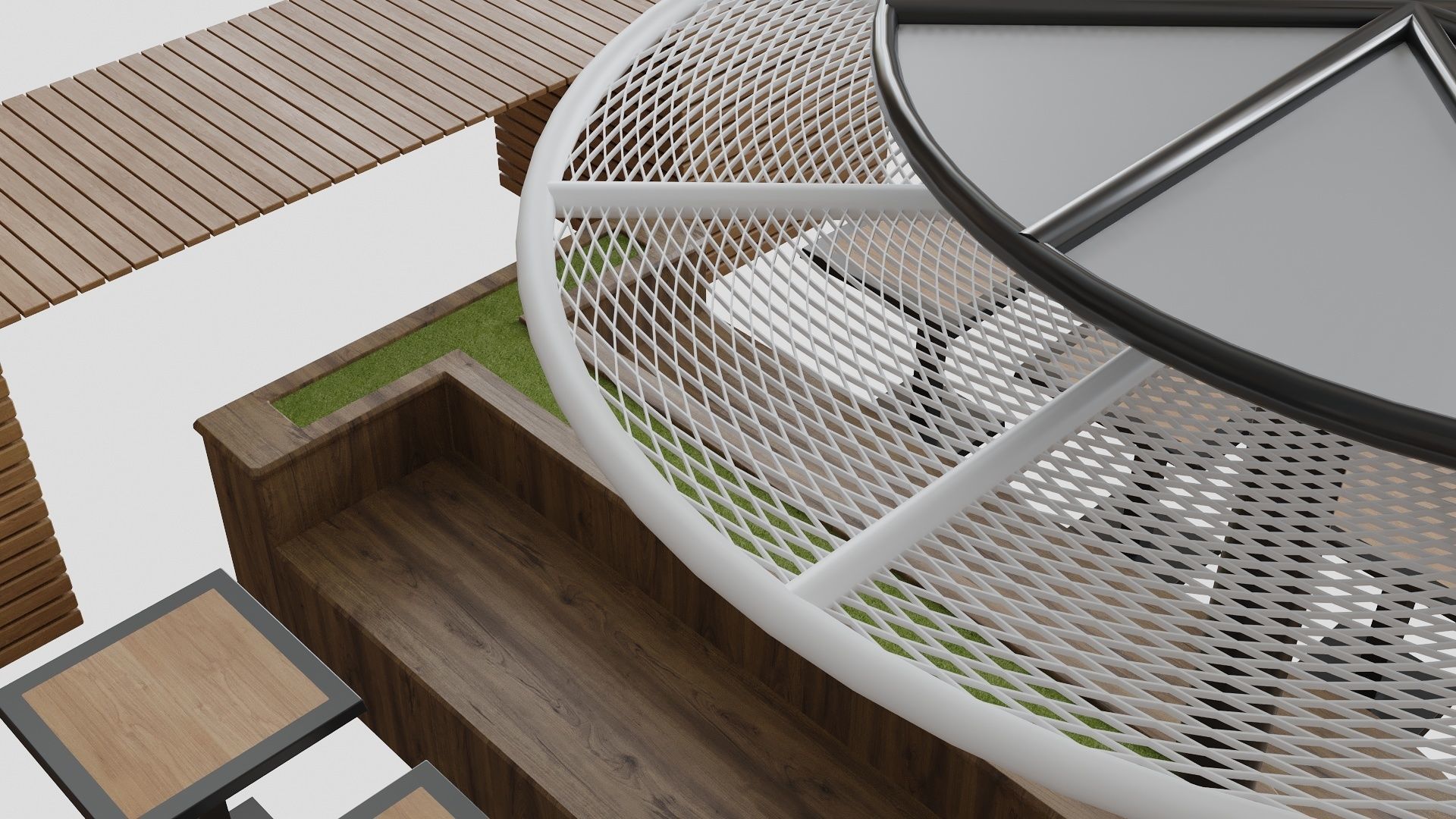 Food Court 3D model | CGTrader