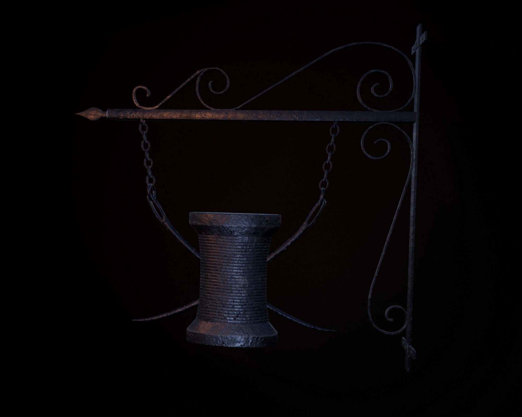 3D model Tailor Guild Sign VR / AR / low-poly | CGTrader