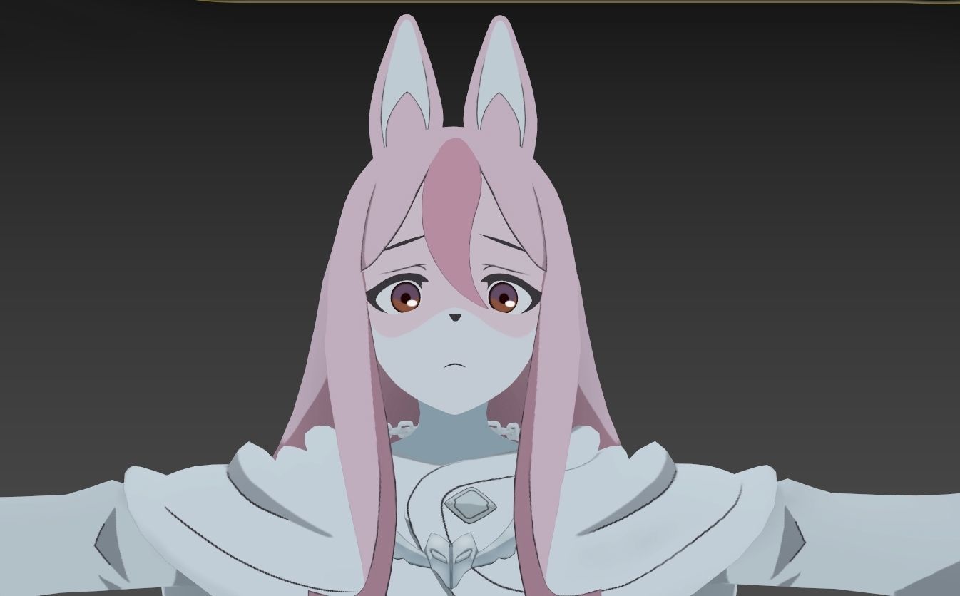 Nazuna BNA Brand New Animal 3D model rigged | CGTrader