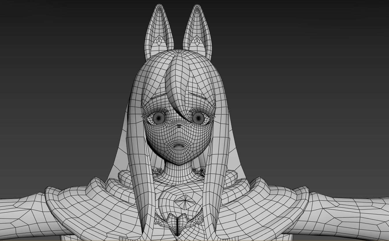 Nazuna BNA Brand New Animal 3D model rigged | CGTrader