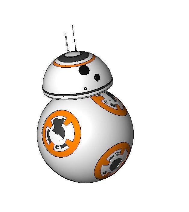 STAR WARS BB 8 Beebee Ate 3D model | CGTrader