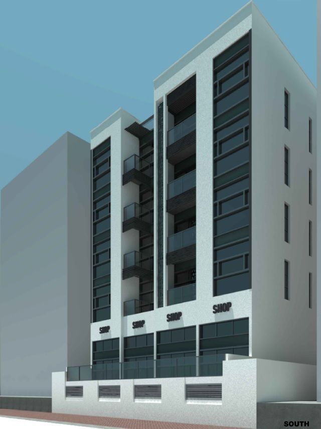 Commercial Building Concept 3D model | CGTrader