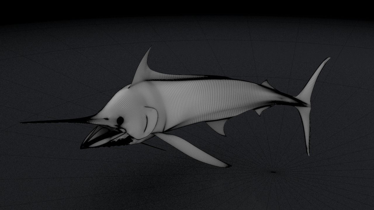 Stripped Marlin 3D Printable 3D model 3D printable | CGTrader
