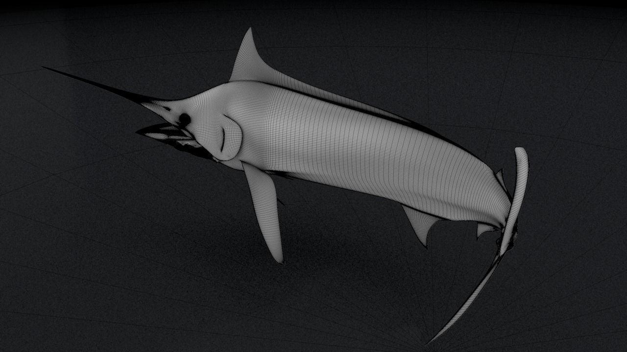 Stripped Marlin 3D Printable 3D model 3D printable | CGTrader