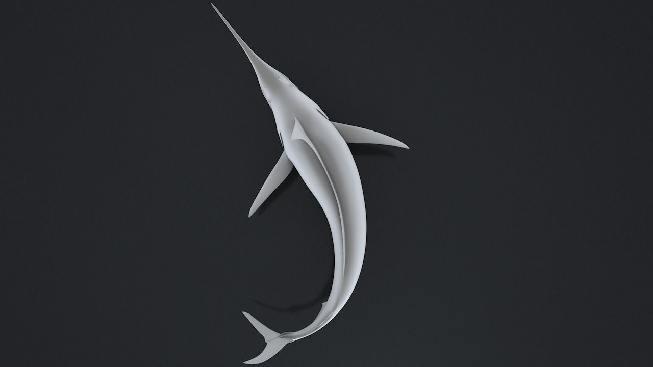 Stripped Marlin 3D Printable 3D model 3D printable | CGTrader