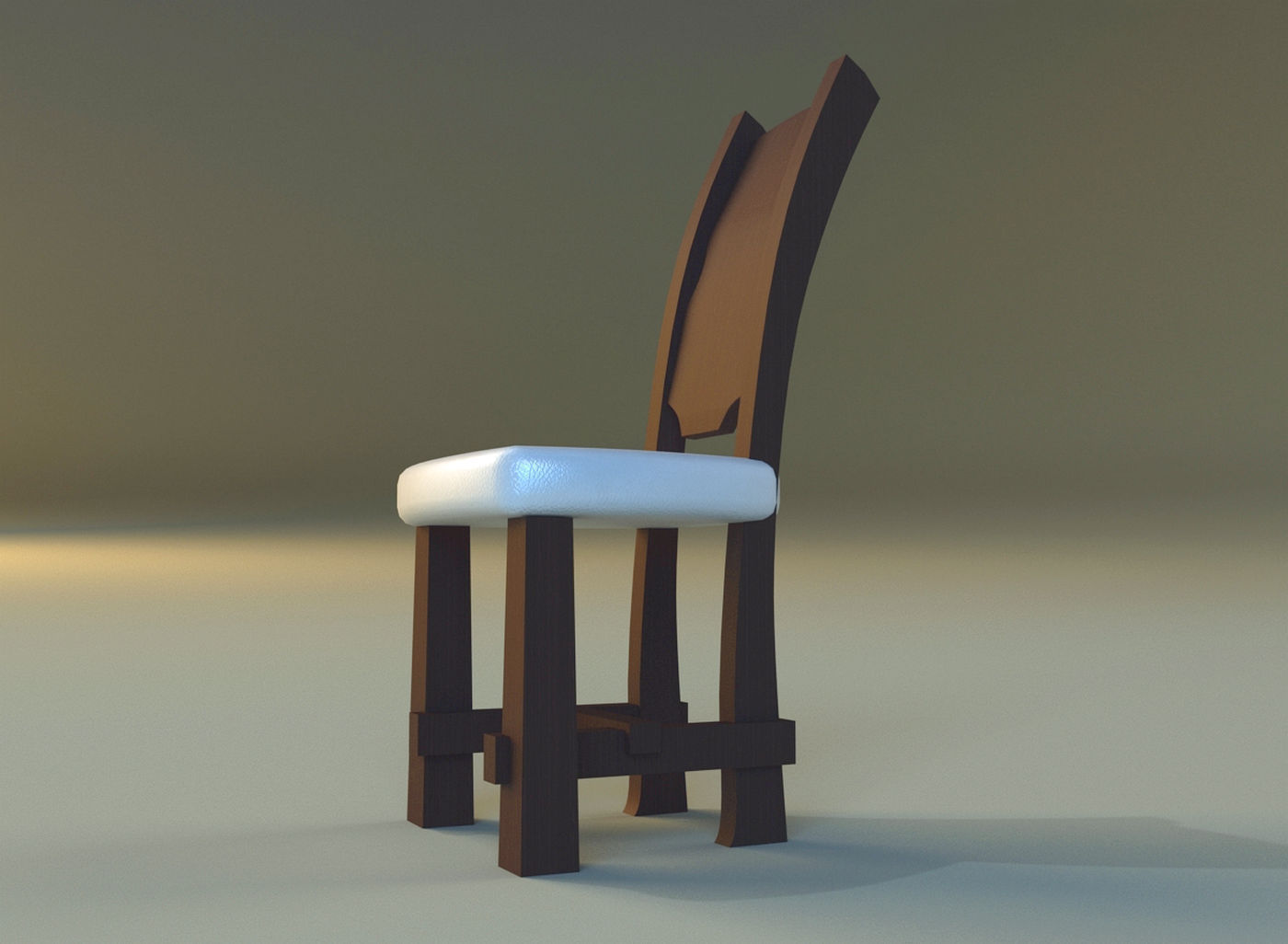 Chair old style 3D model | CGTrader