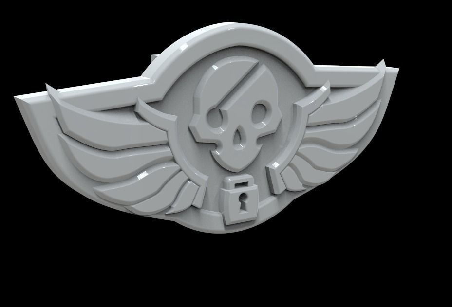 Mccree Deadlock belt buckle 3D PRINTABLE MODEL for cosplay 3D model 3D ...
