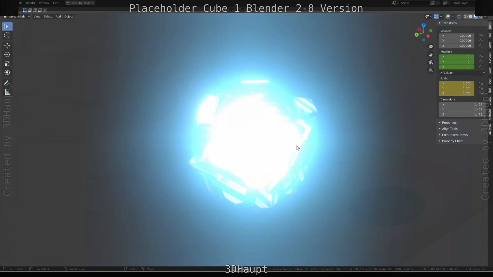 Placeholder Cube Version 1 free 3D model animated | CGTrader