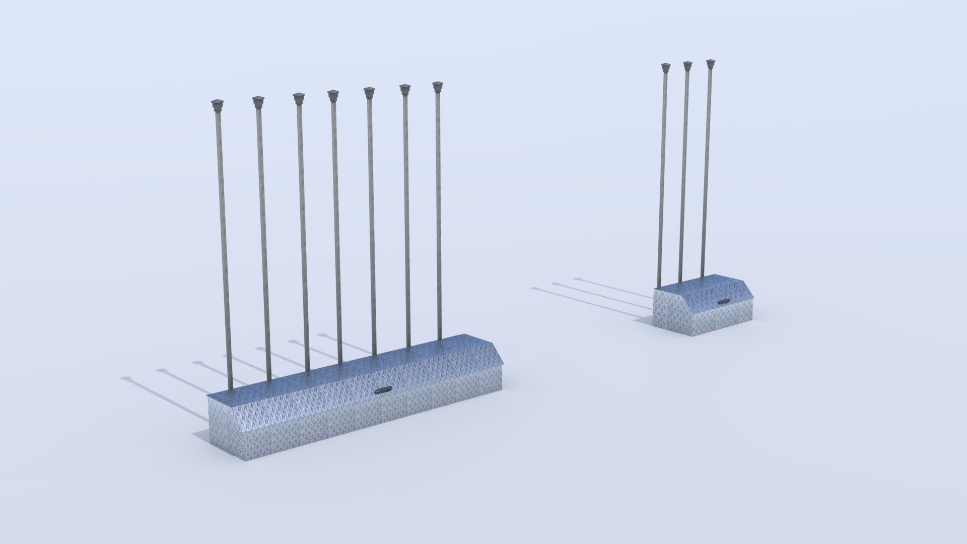 Fuel Fill Point Service Station free 3D model | CGTrader