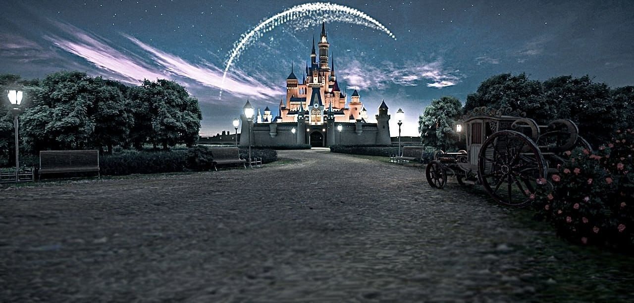 Disney Castle 3D model animated | CGTrader