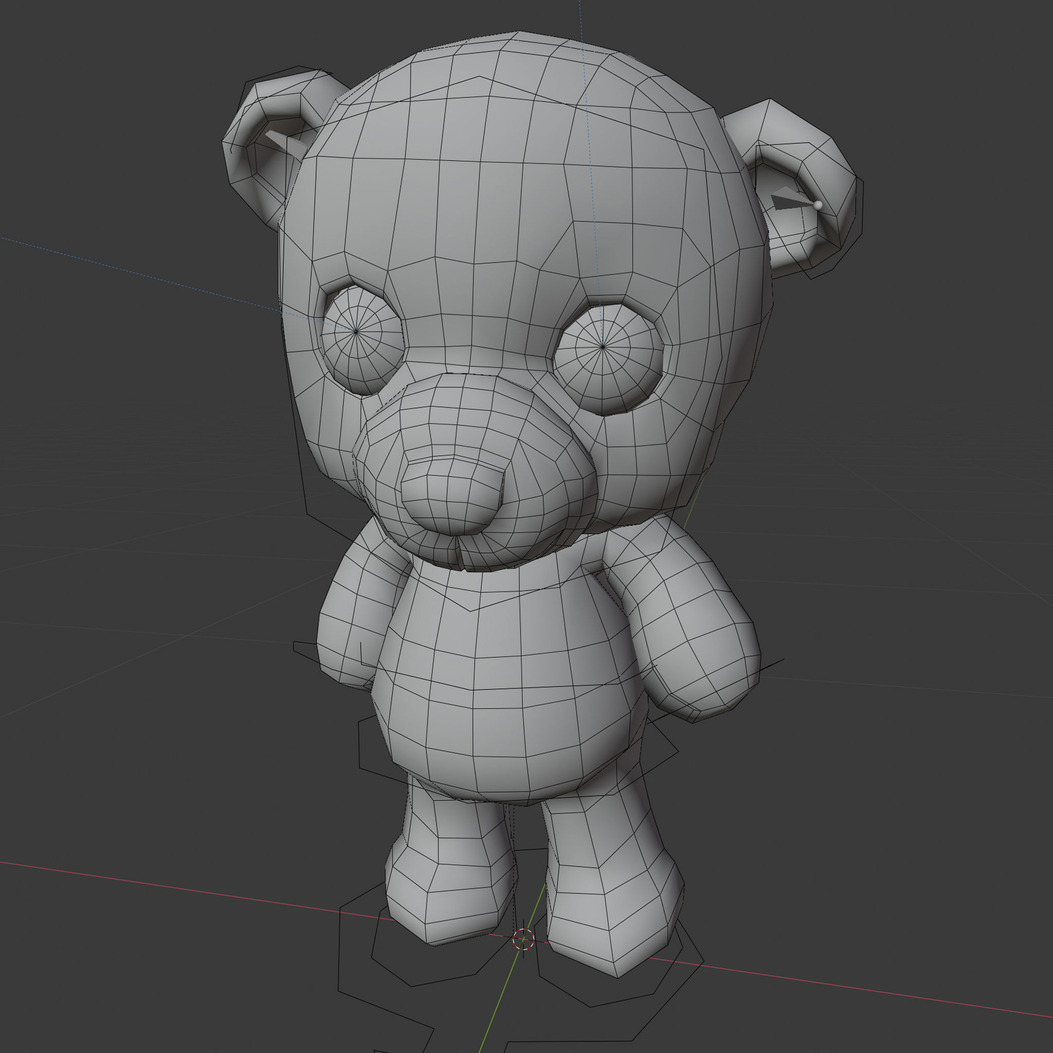 3D model Cute Teddy VR / AR / low-poly | CGTrader