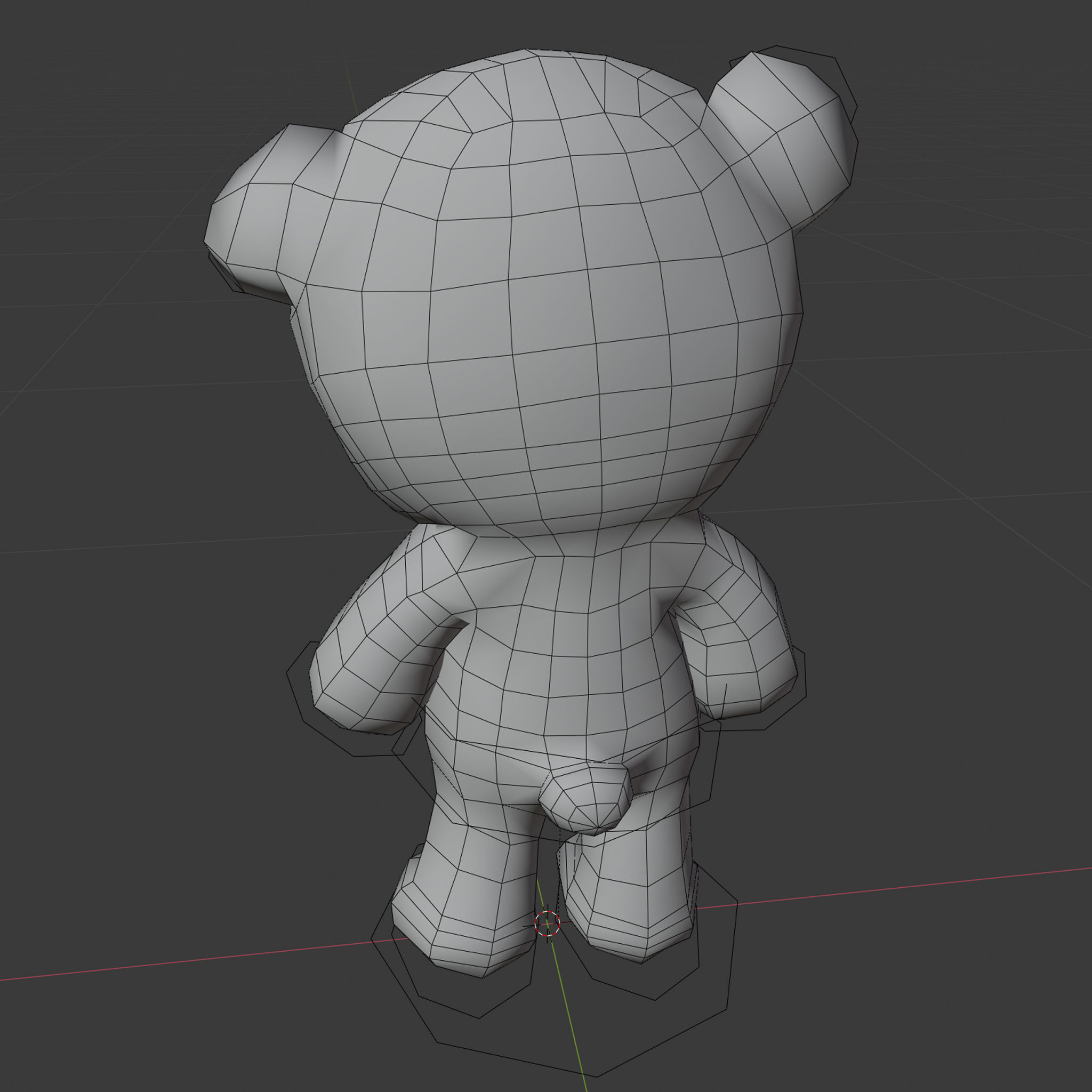 3D model Cute Teddy VR / AR / low-poly | CGTrader