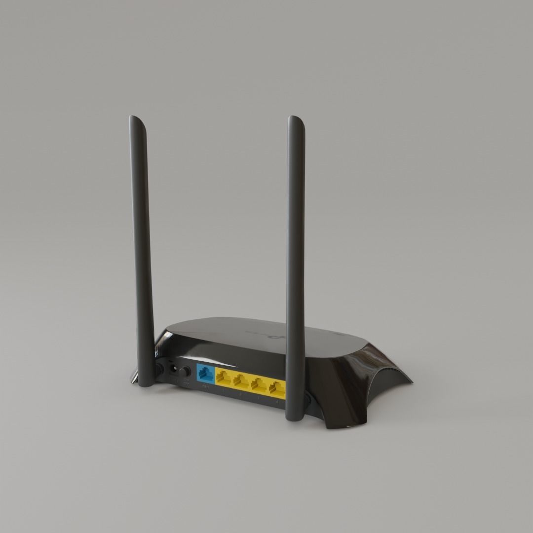 WiFi Router TP-Link 3D model | CGTrader