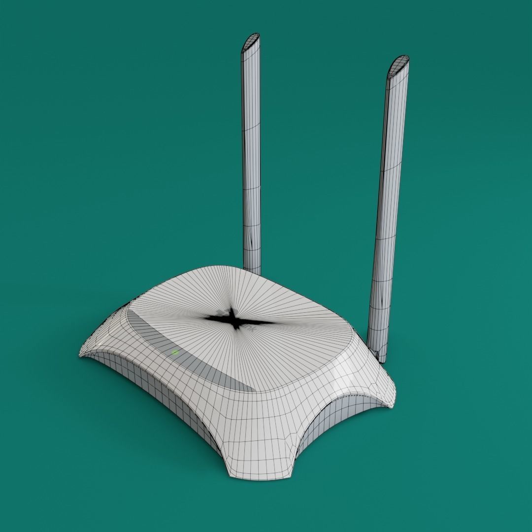 WiFi Router TP-Link 3D model | CGTrader