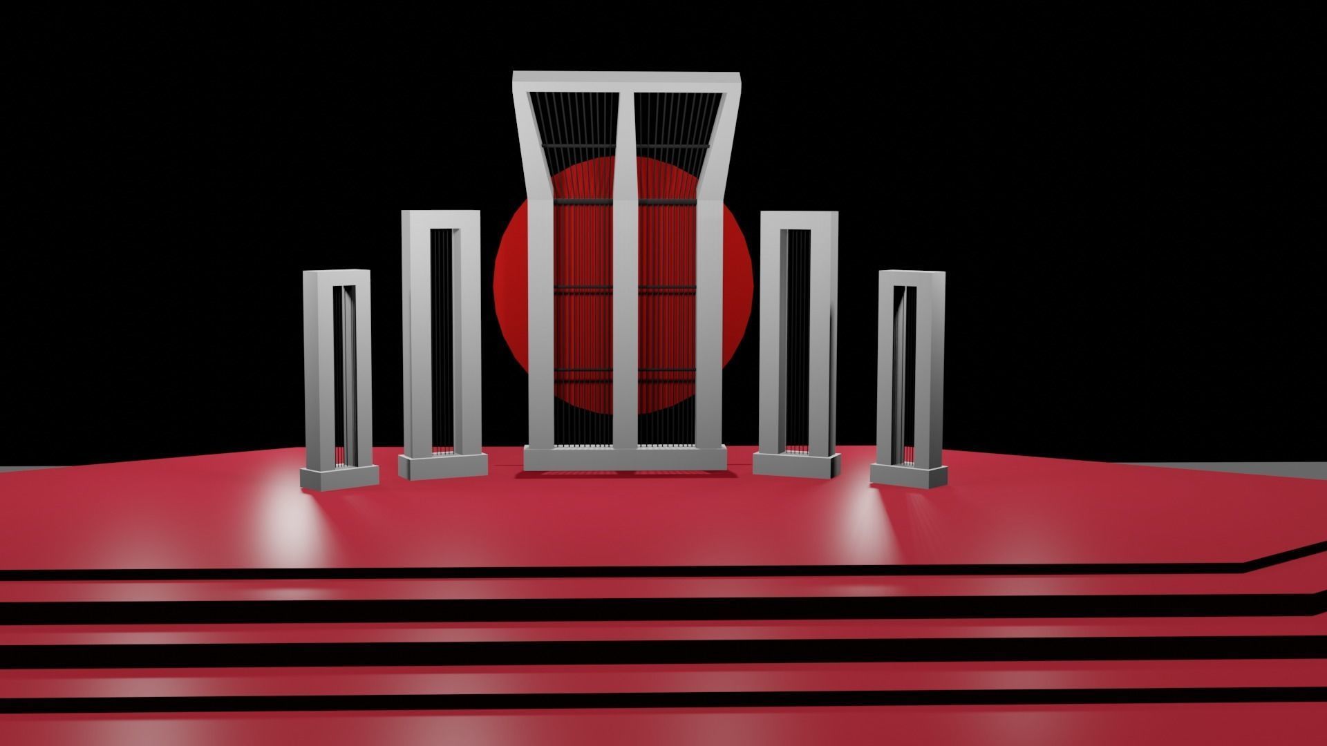 Shaheed Minar free 3D model | CGTrader