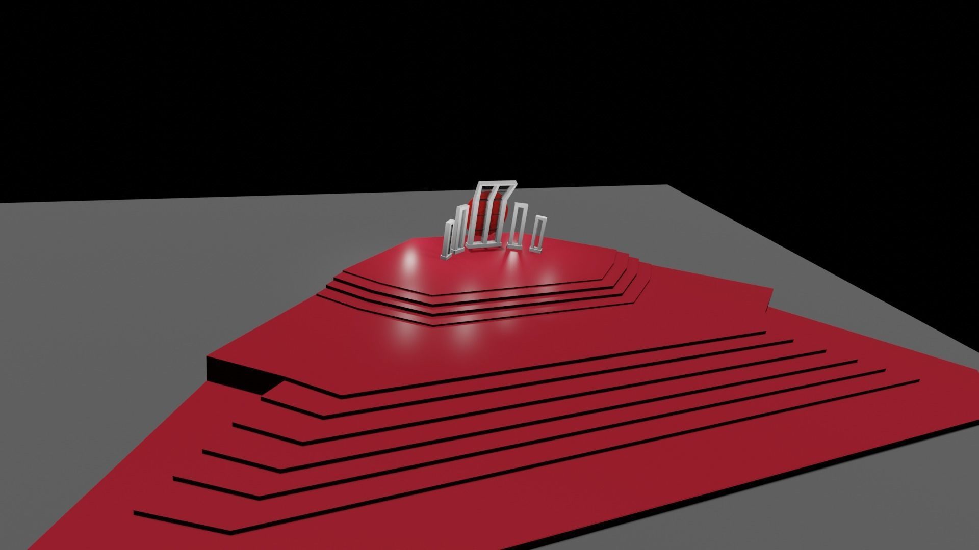 Shaheed Minar free 3D model | CGTrader