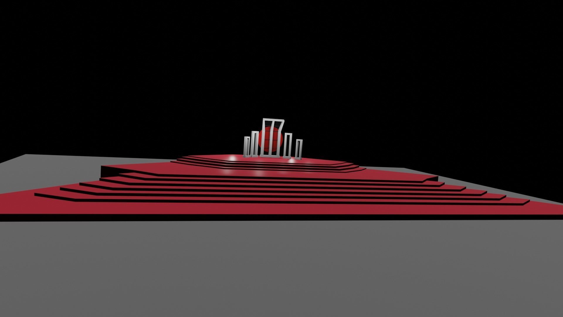 Shaheed Minar free 3D model | CGTrader