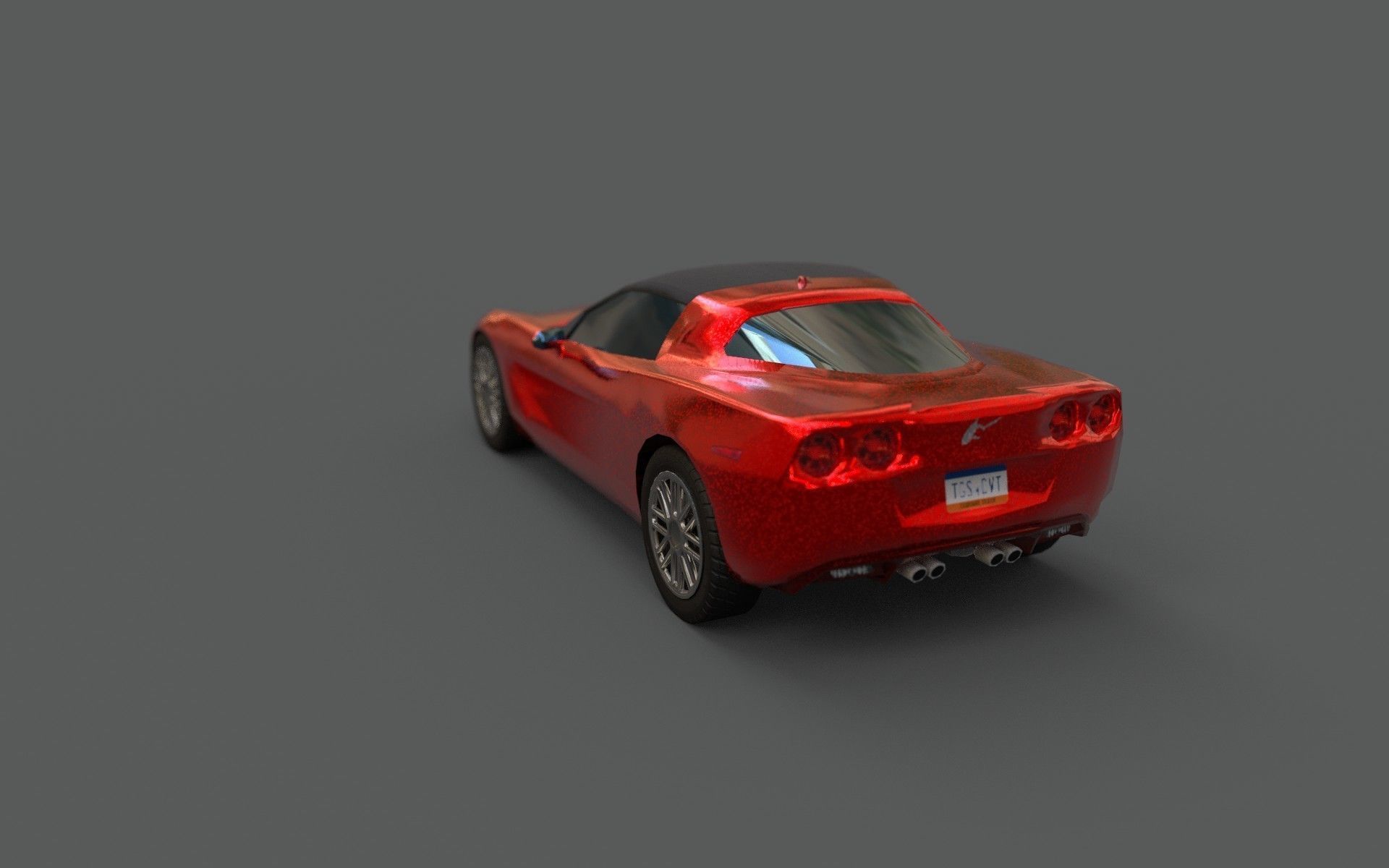 3D model Corvette Replica VR / AR / low-poly | CGTrader