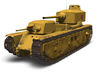 French super heavy tank FCM F1 3D model | CGTrader