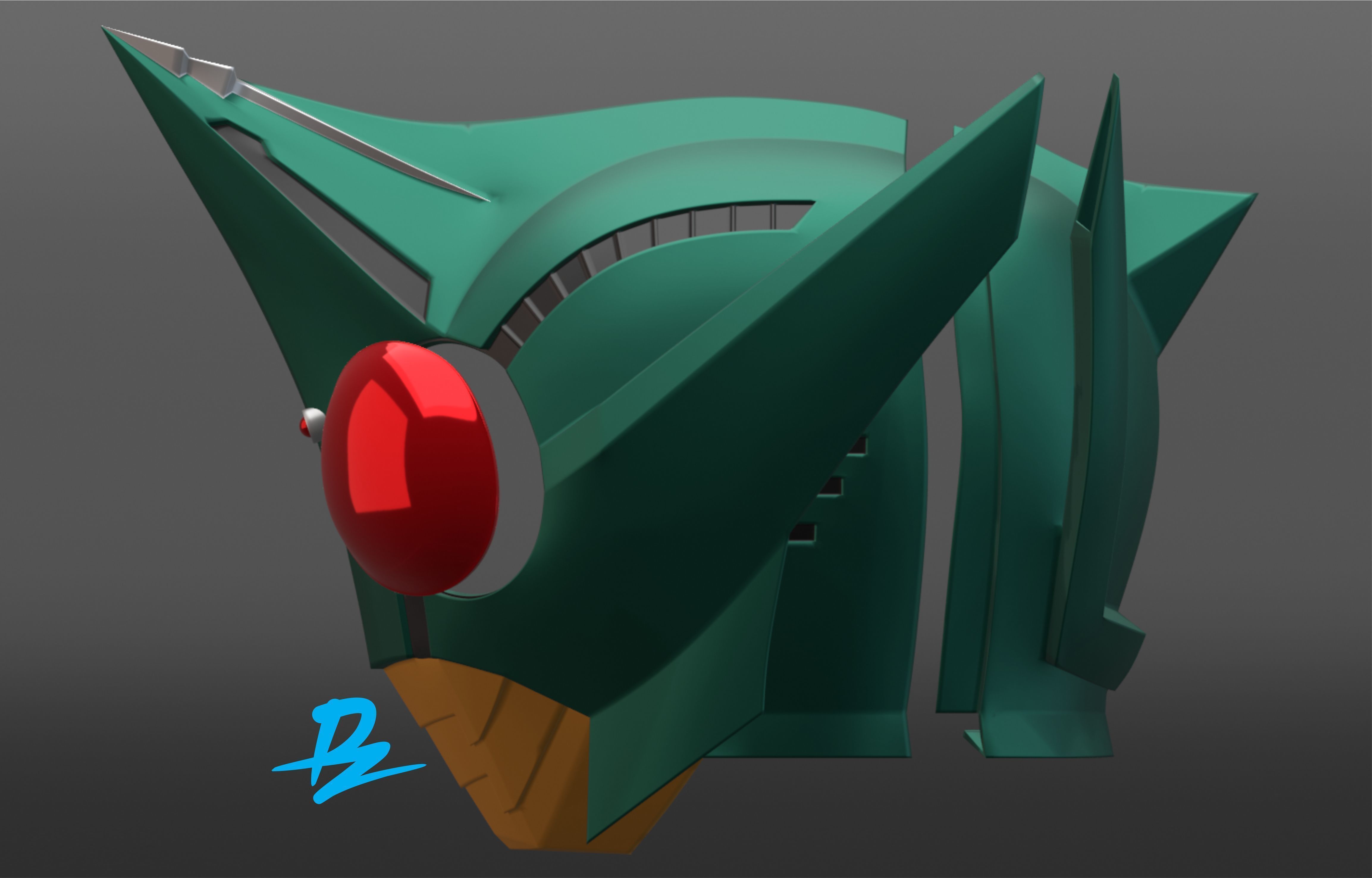 kamen rider Kick Hopper 3D model 3D printable | CGTrader