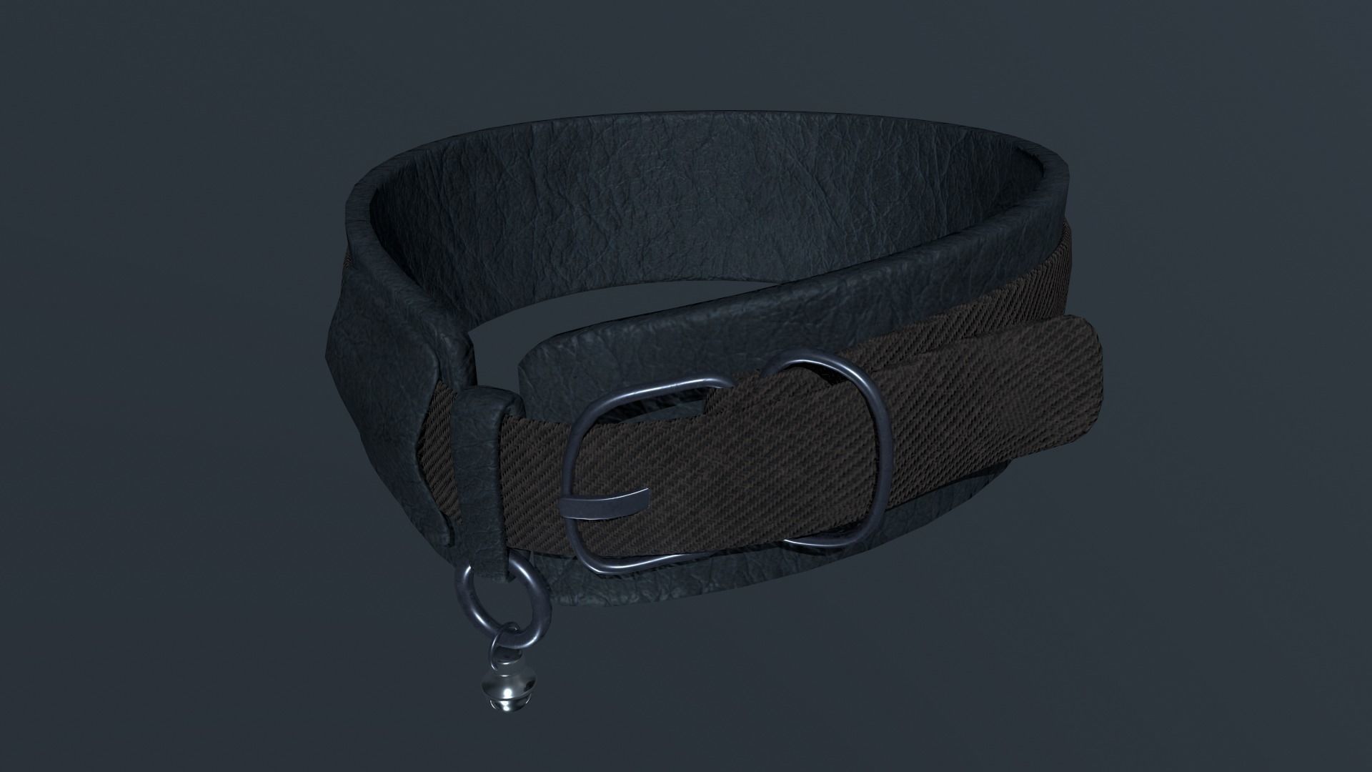 leather collar 3D model | CGTrader
