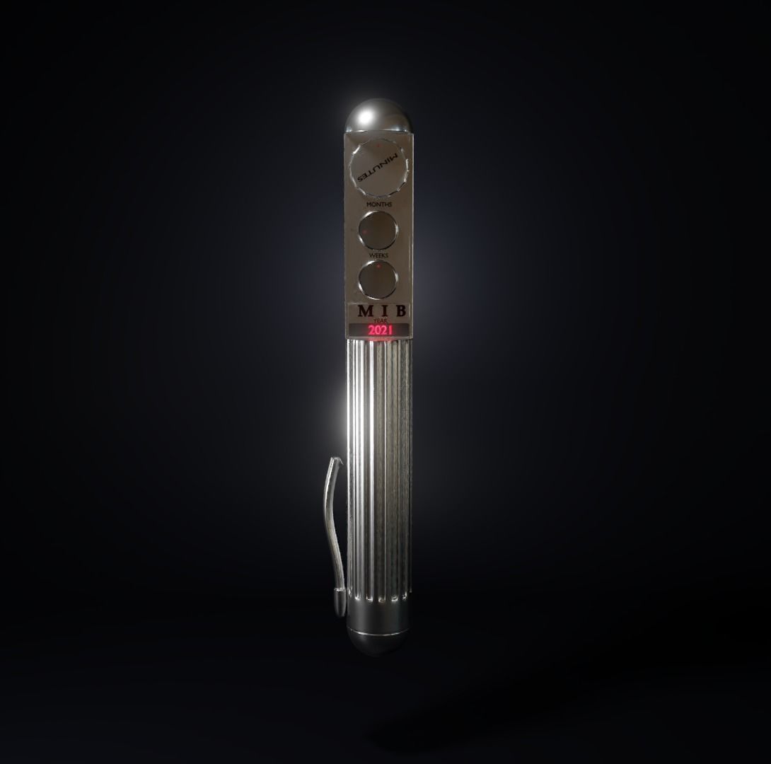 MIB Neuralyzer 3D model animated | CGTrader