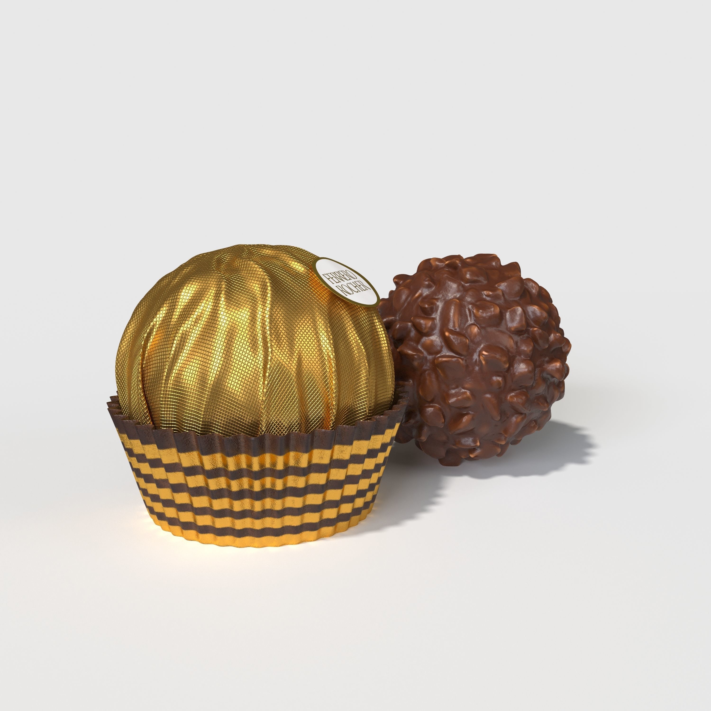 ferrero rocher 3D model | CGTrader