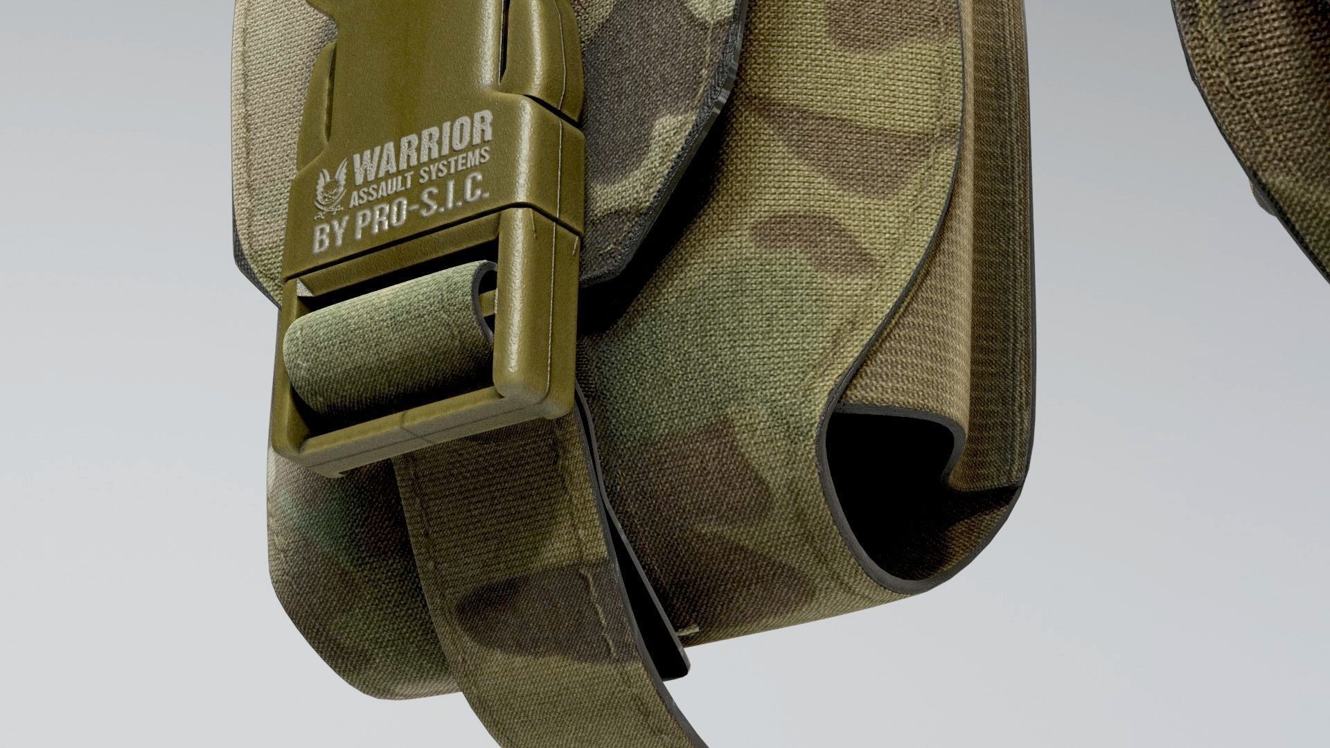 SOLDIER Frag Grenade Pouch free 3D model | CGTrader