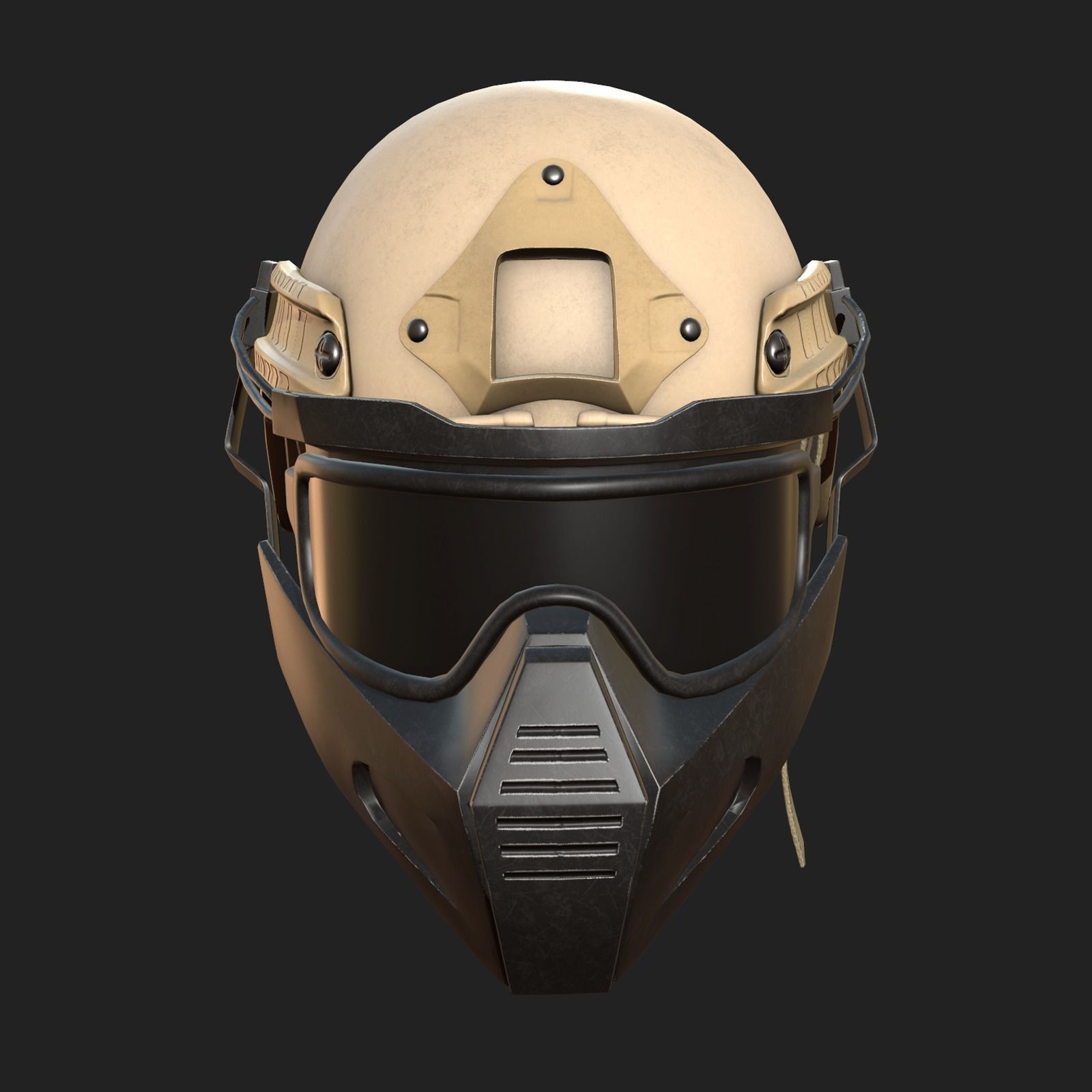 3D model Helmet military combat armor soldier VR / AR / low-poly | CGTrader