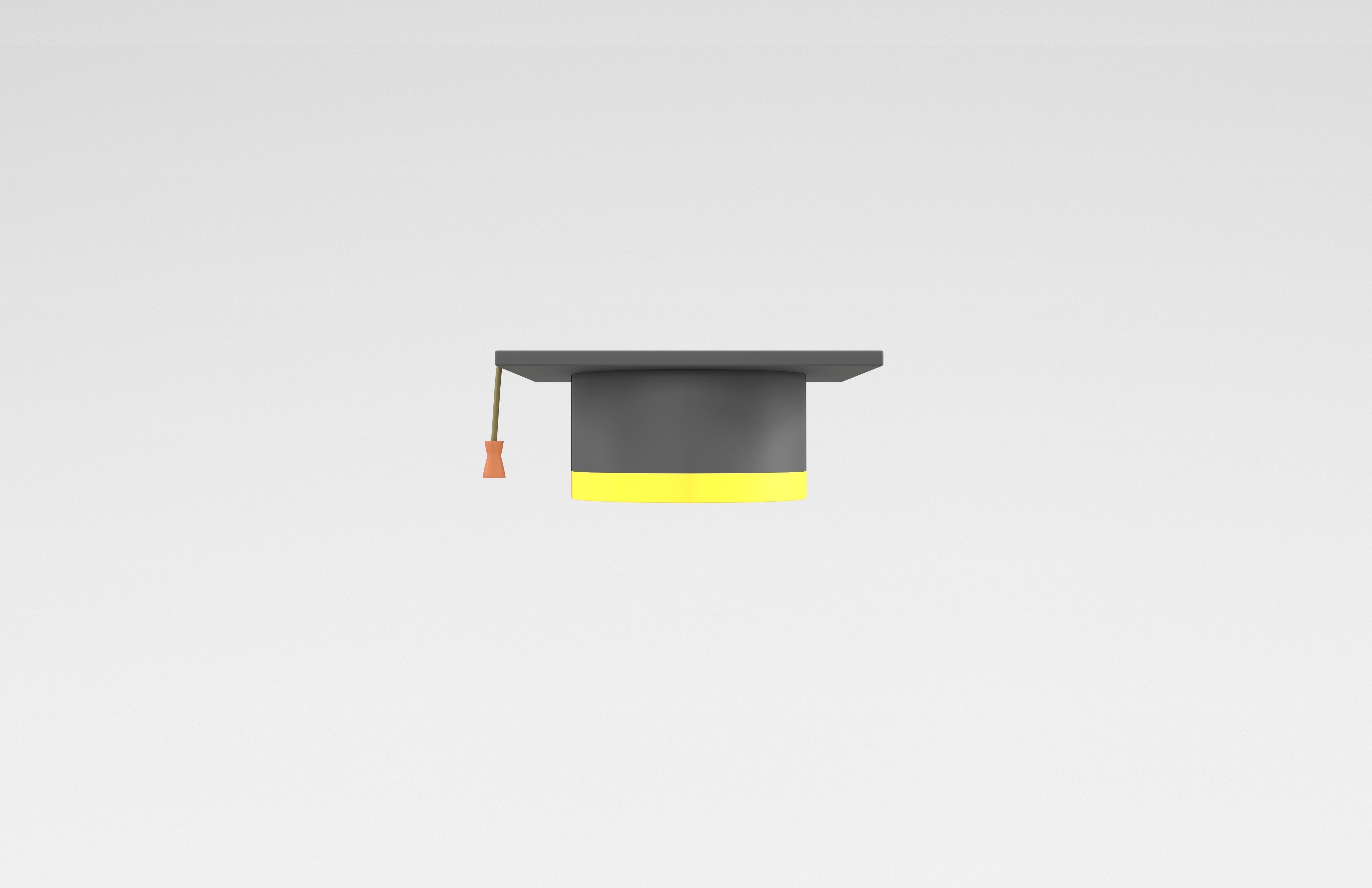 3D model Graduation Hat v1 001 VR / AR / low-poly | CGTrader