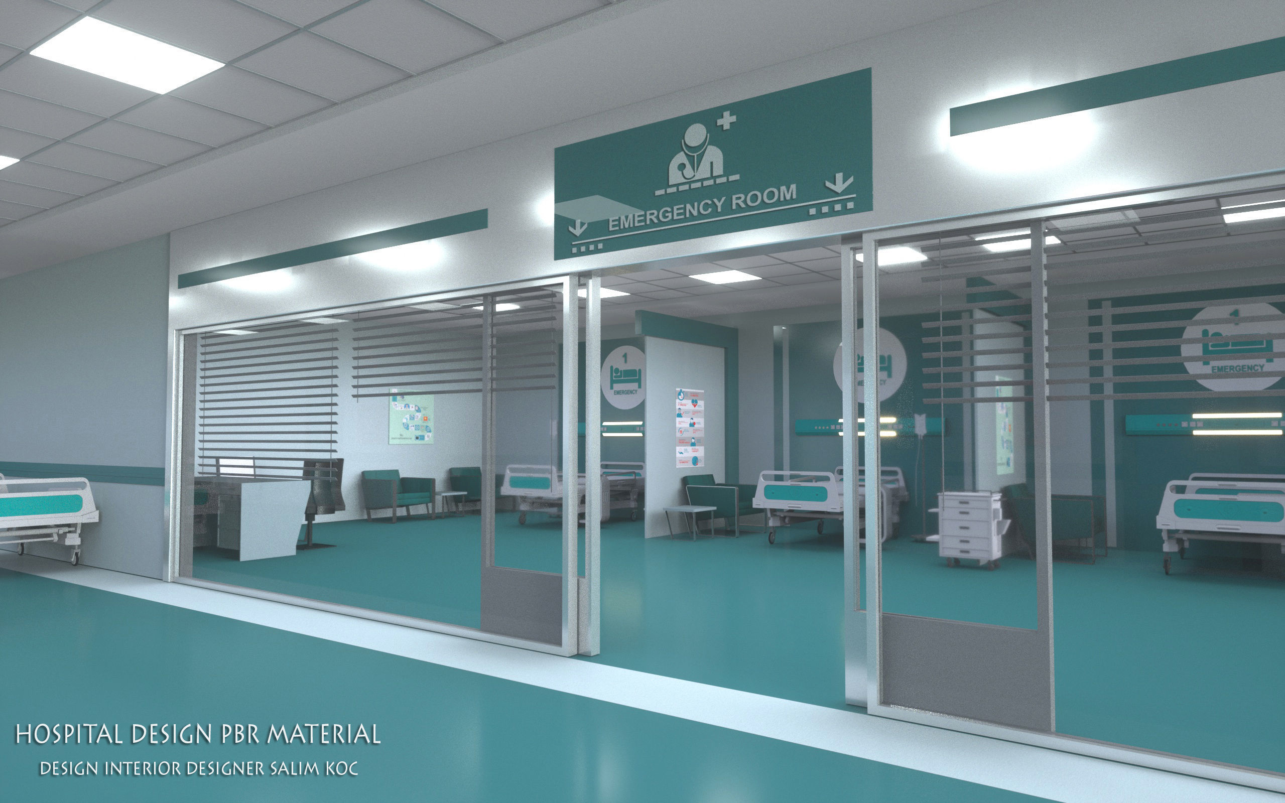 Hospital 3d model floor plan 3D model | CGTrader