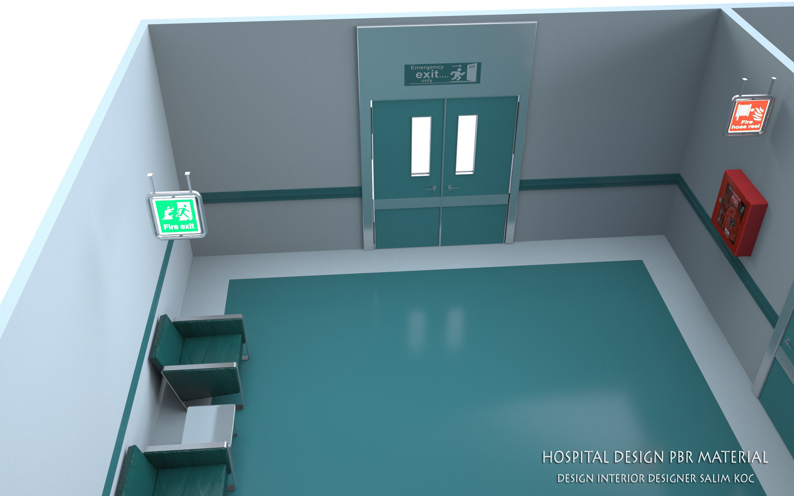 Hospital 3d model floor plan 3D model | CGTrader