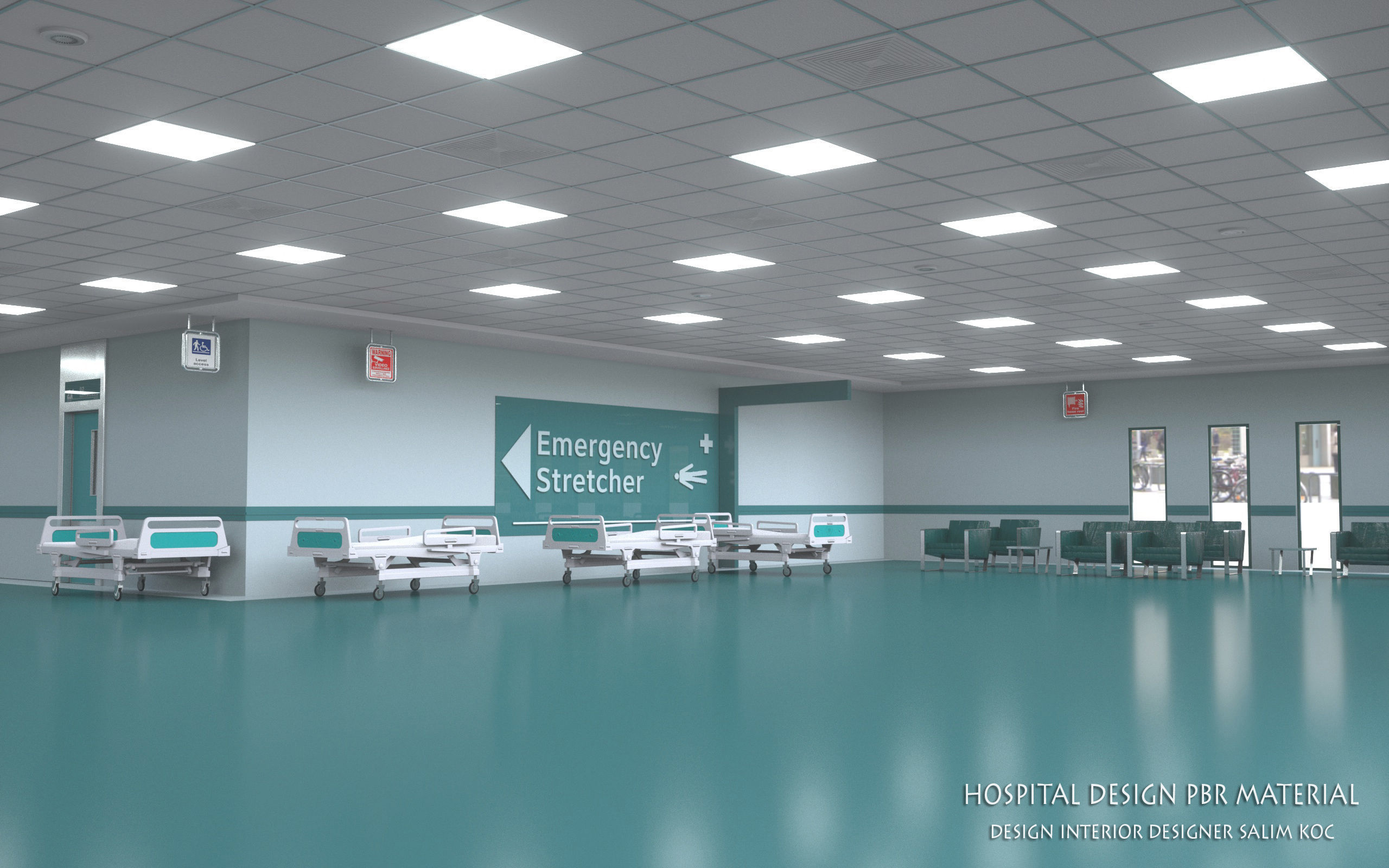 Hospital 3d model floor plan 3D model | CGTrader
