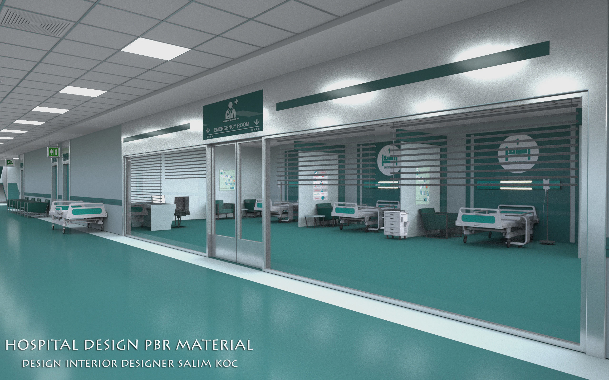 Hospital 3d model floor plan 3D model | CGTrader
