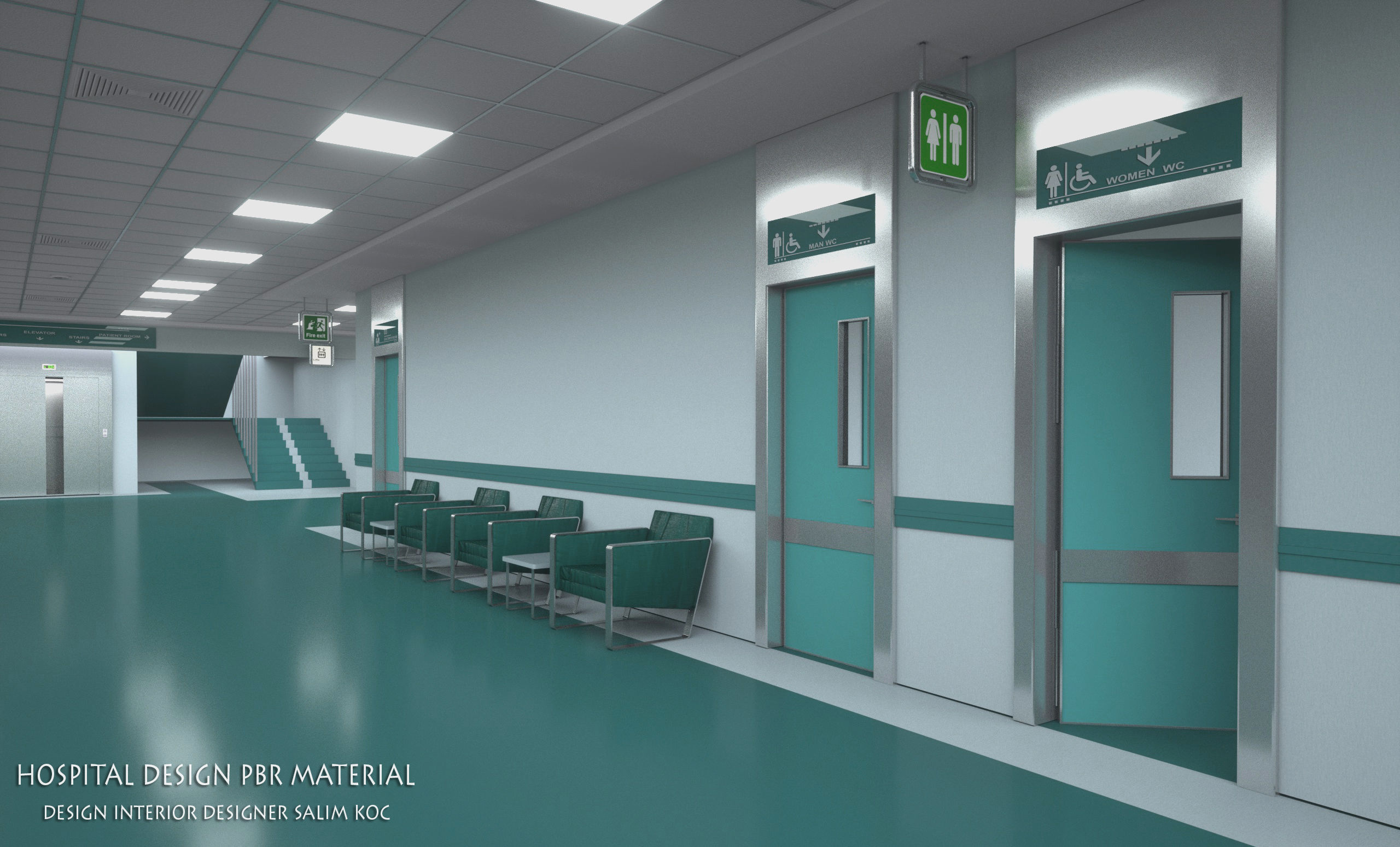 Hospital 3d model floor plan 3D model | CGTrader