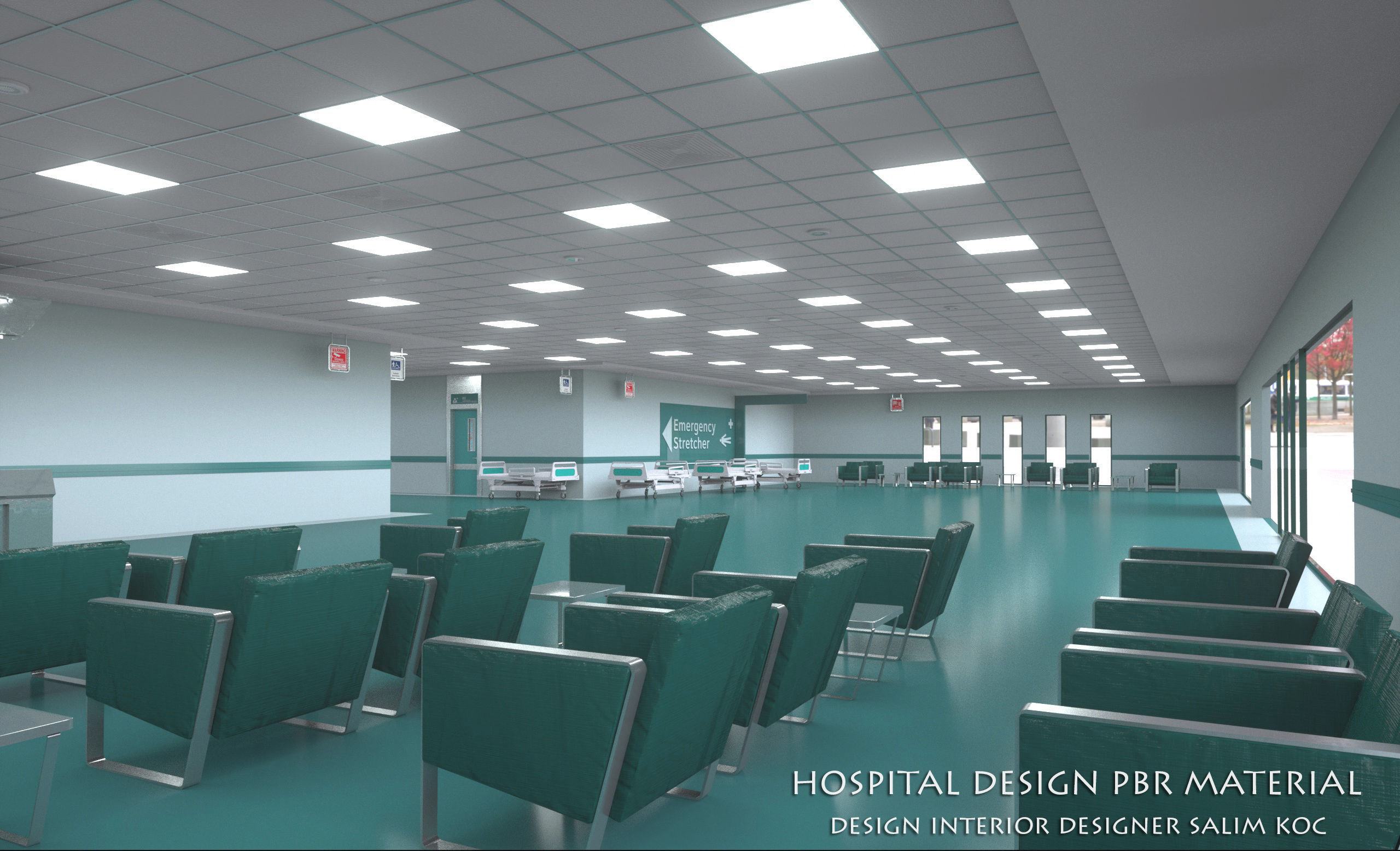 Hospital 3d model floor plan 3D model | CGTrader