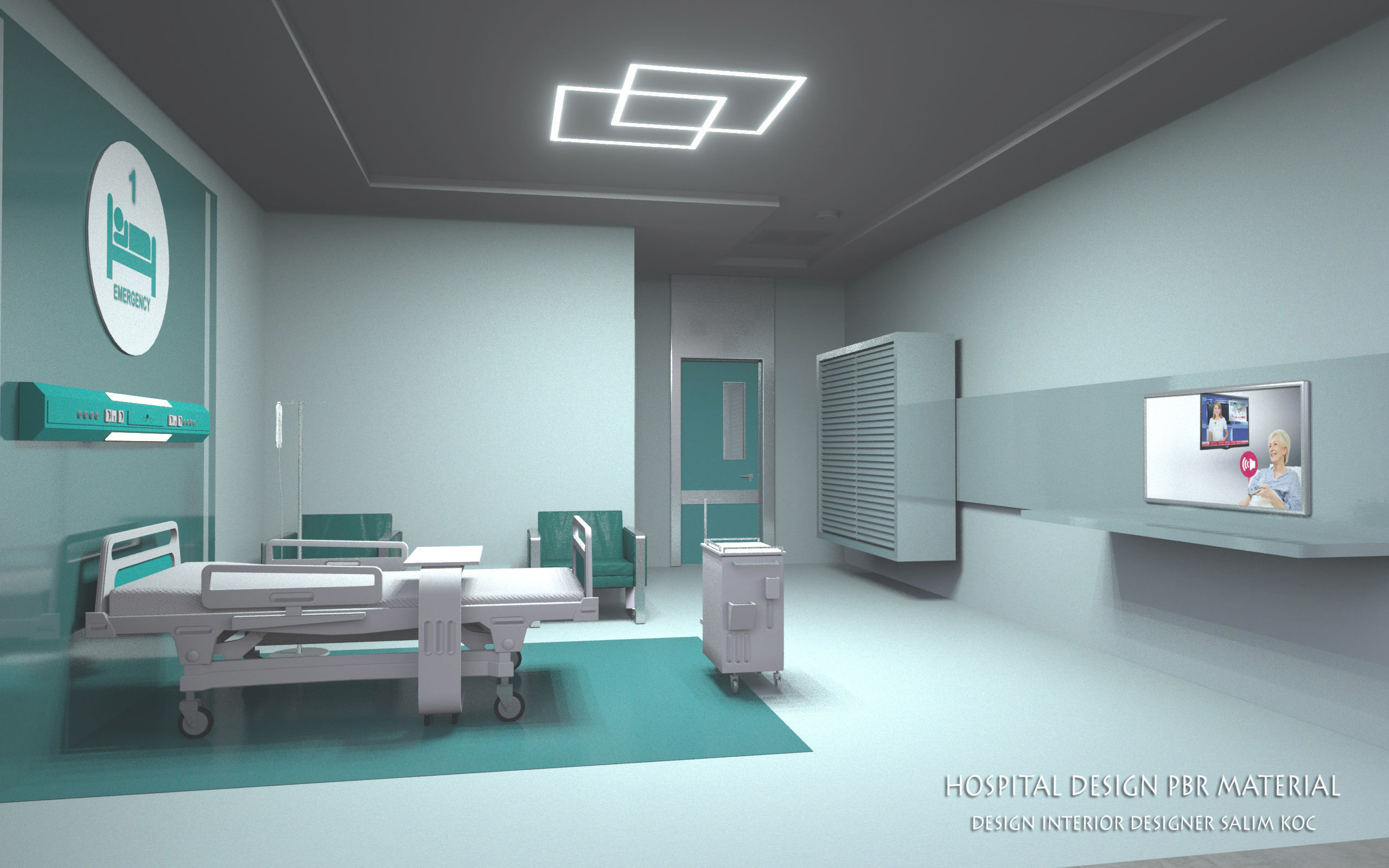 Hospital 3d model floor plan 3D model | CGTrader