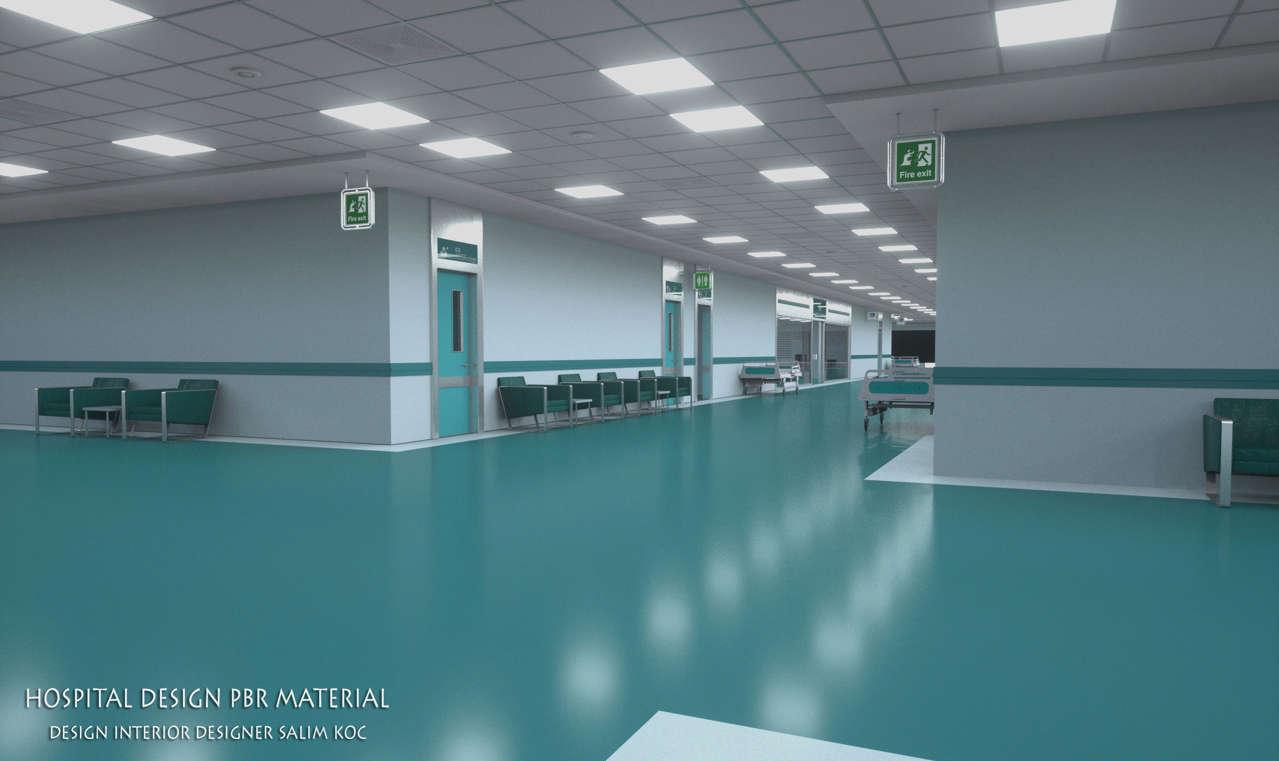 Hospital 3d model floor plan 3D model | CGTrader