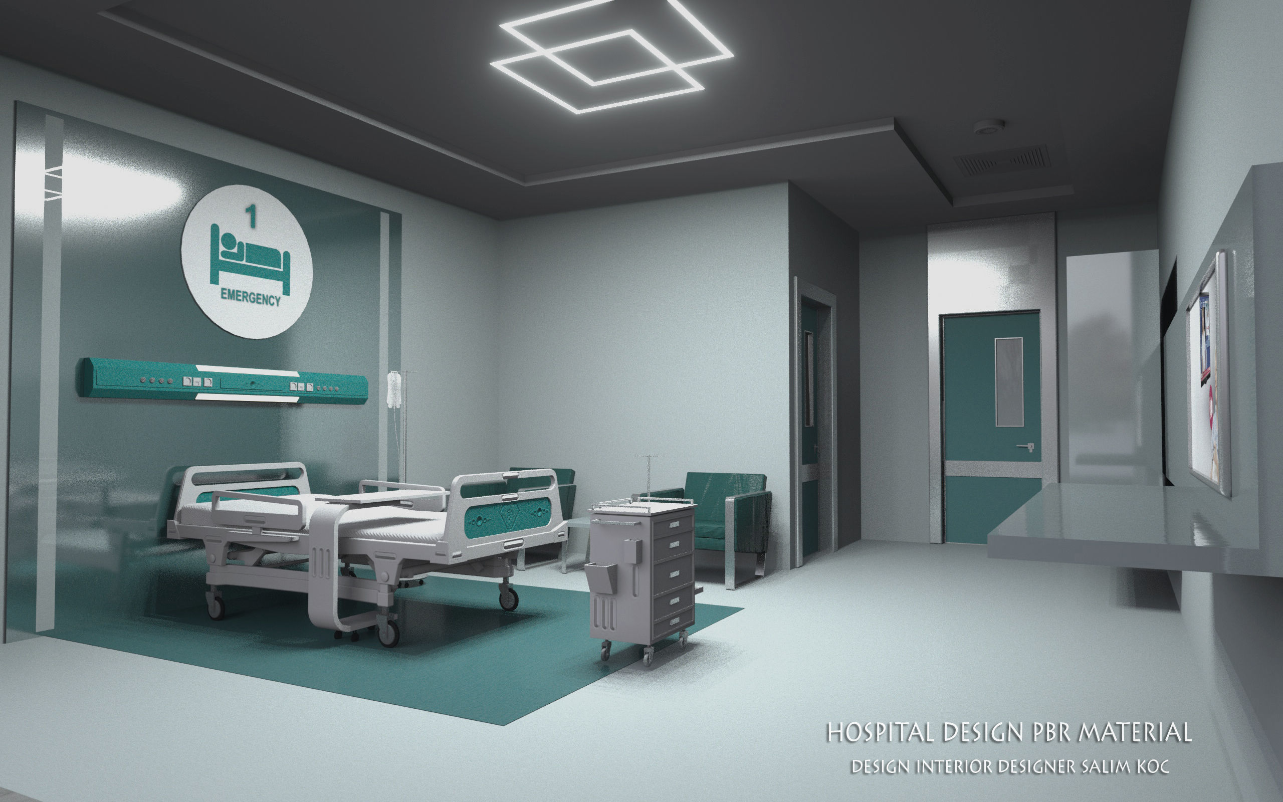 Hospital 3d model floor plan 3D model | CGTrader