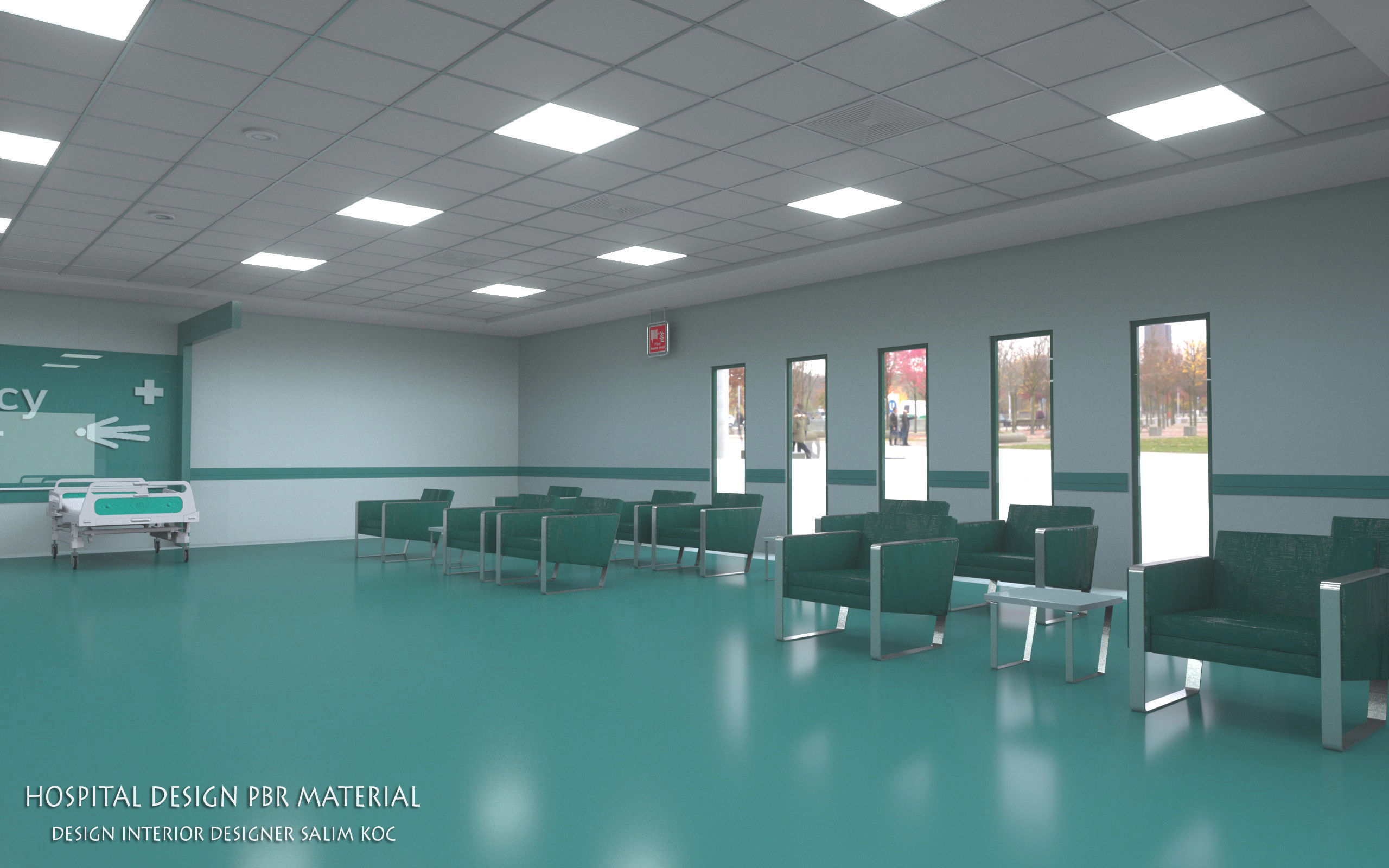 Hospital 3d model floor plan 3D model | CGTrader
